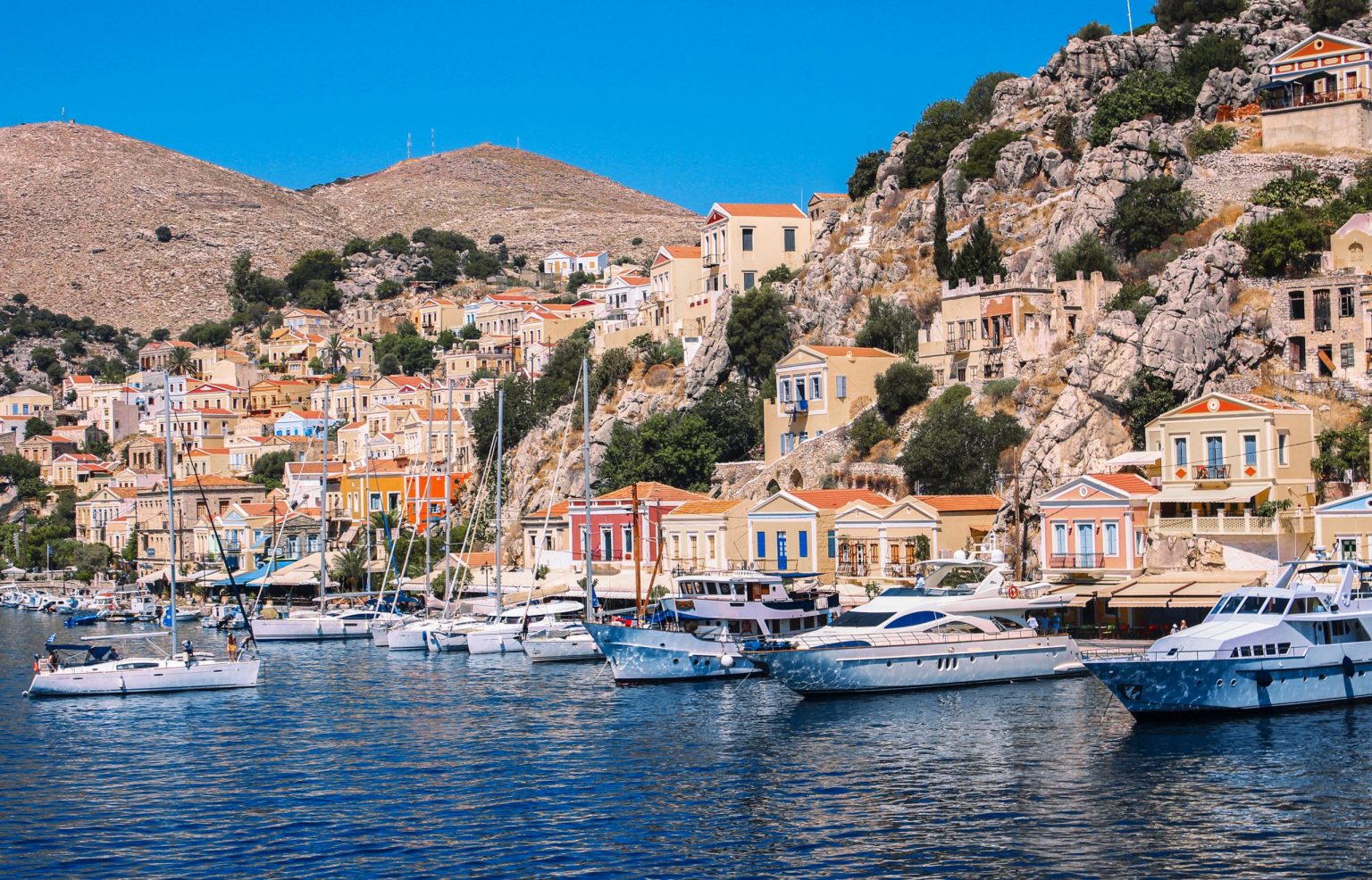 Pethi Harbor (Port Pedi), Greece - location, yacht rentals, nearest ...