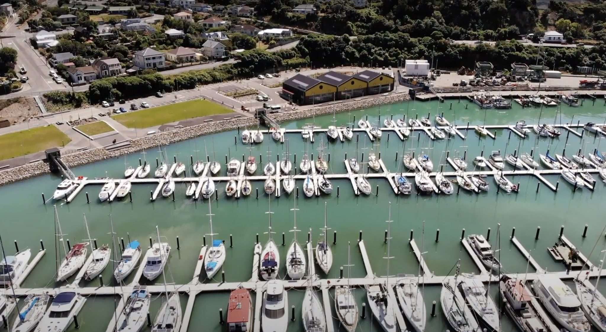 Te Ana Marina, Lyttelton, New Zealand - location, yacht rentals ...