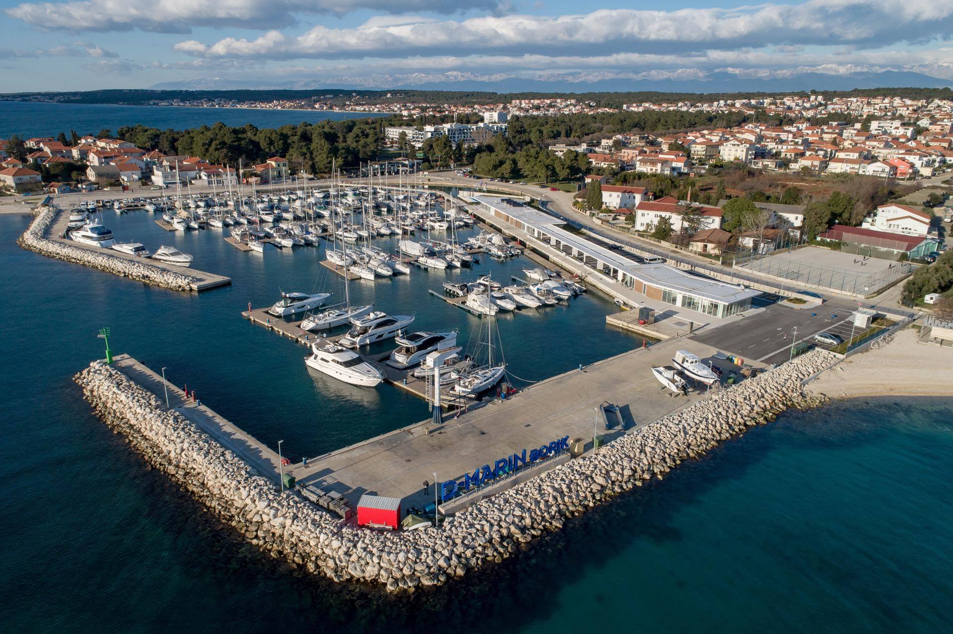 Borik Marina D-Marin, Croatia - location, yacht rentals, nearest ...