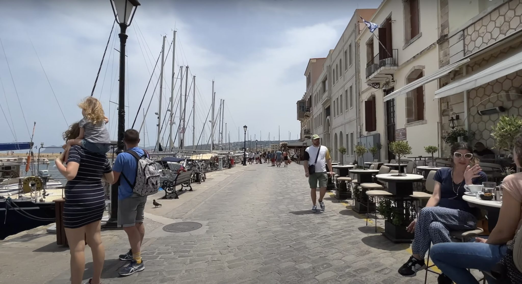 The Venetian harbour of Chania (Port of Chania), Greece - location ...