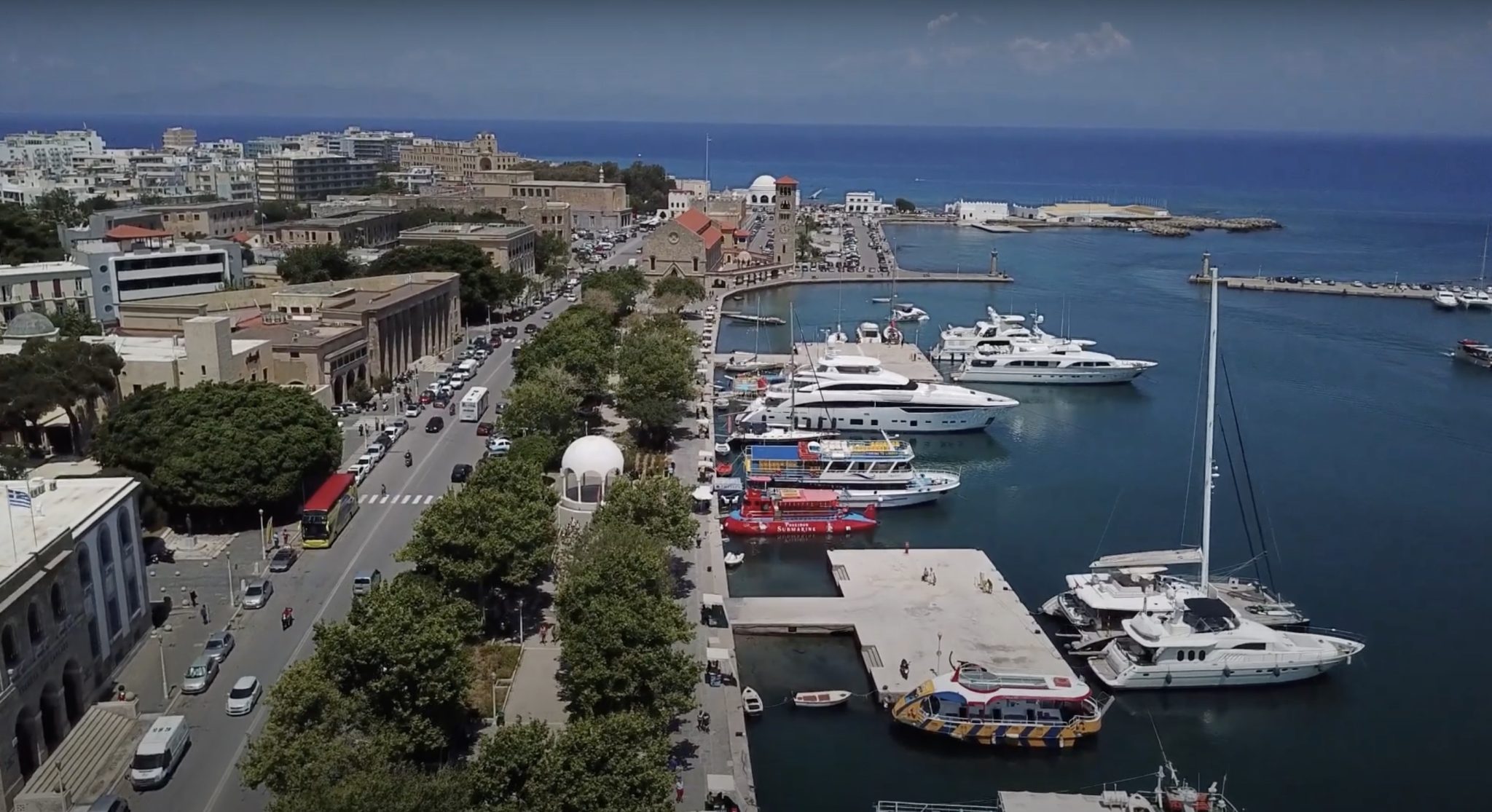 Mandraki Rhodes Marina, Greece - location, yacht rentals, nearest ...