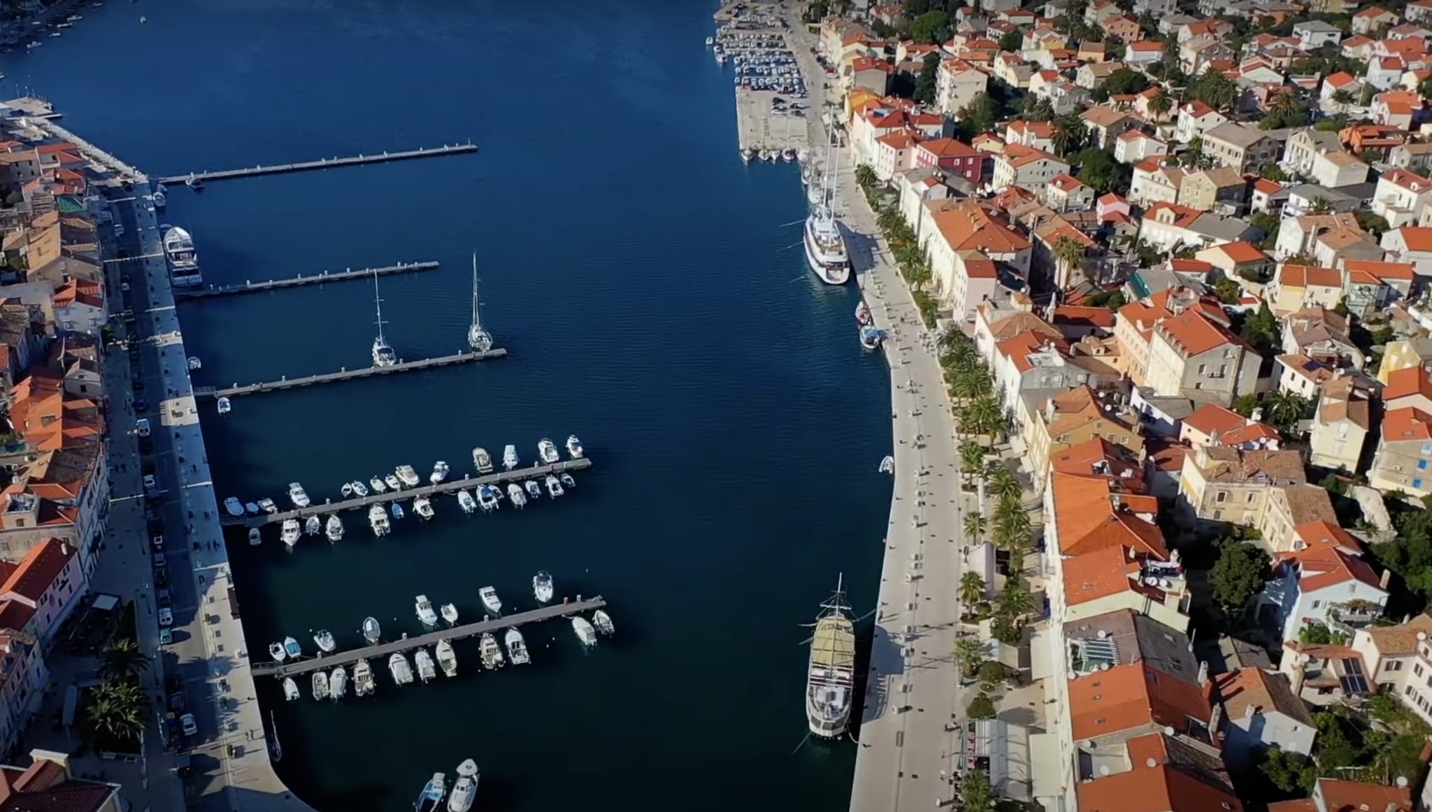 Luka Mali Losinj Town Marina (Port of Mali Lošinj), Croatia - location ...