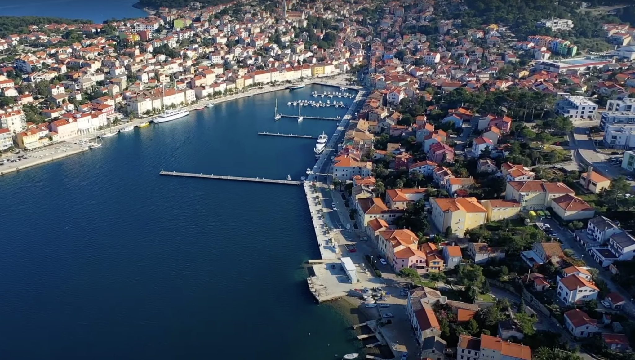 Luka Mali Losinj Town Marina (Port of Mali Lošinj), Croatia - location ...