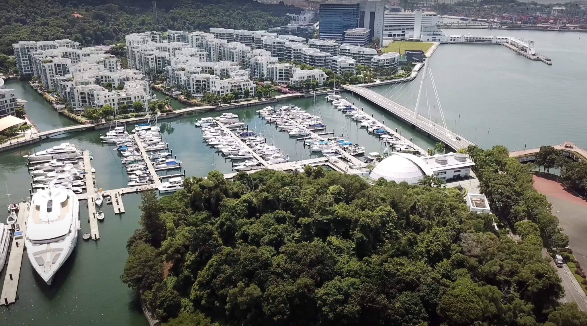 Marina at Keppel Bay, Singapore - location, yacht rentals, nearest ...