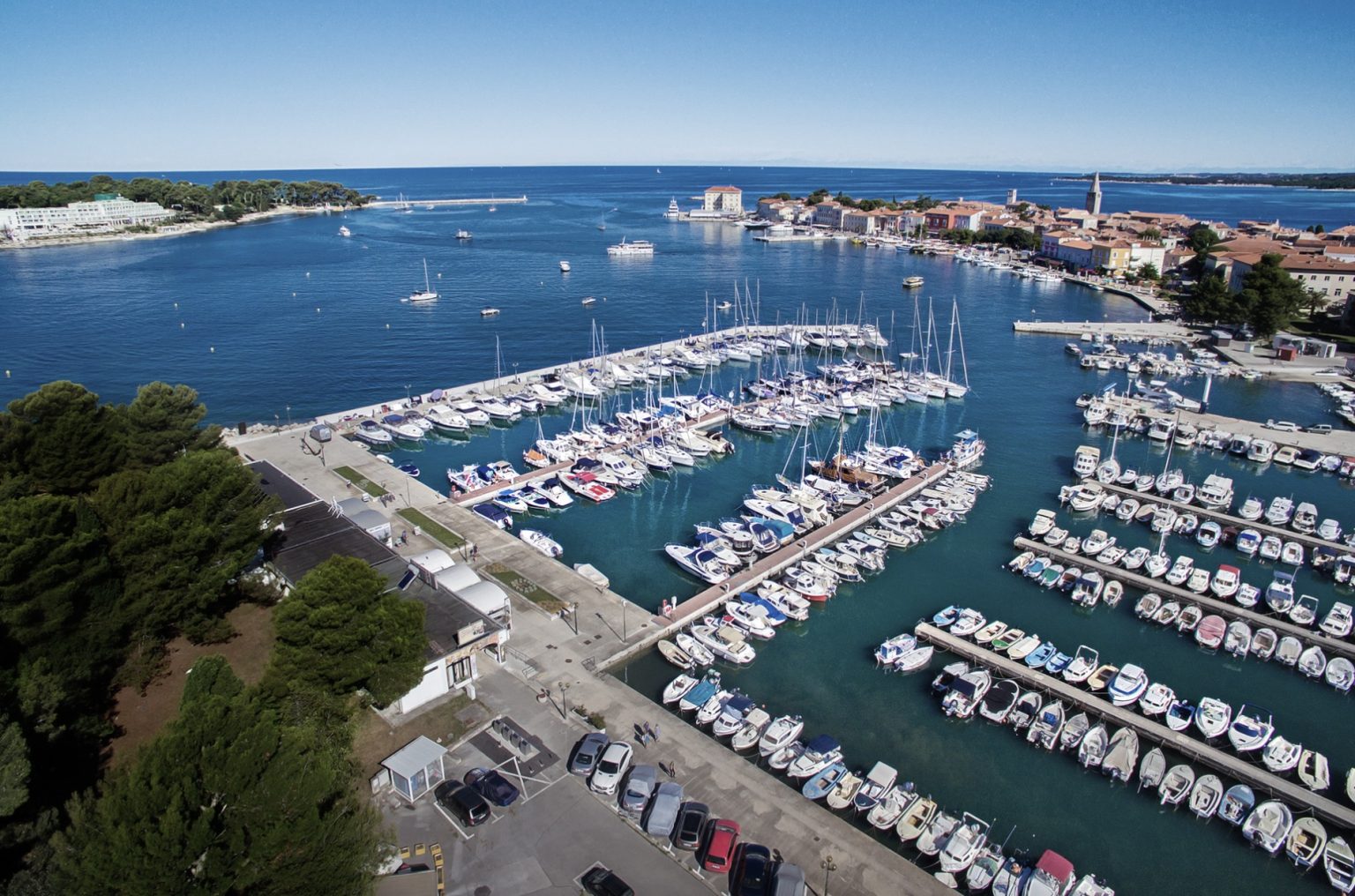 Marina Porec, Croatia - location, yacht rentals, nearest airport ...