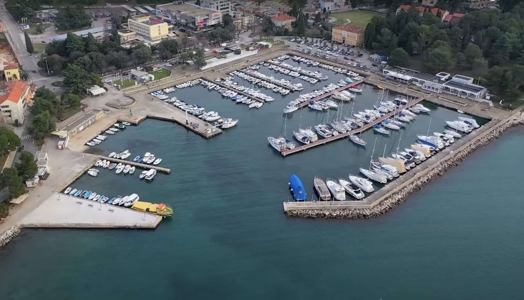 Marina Porec, Croatia - location, yacht rentals, nearest airport ...
