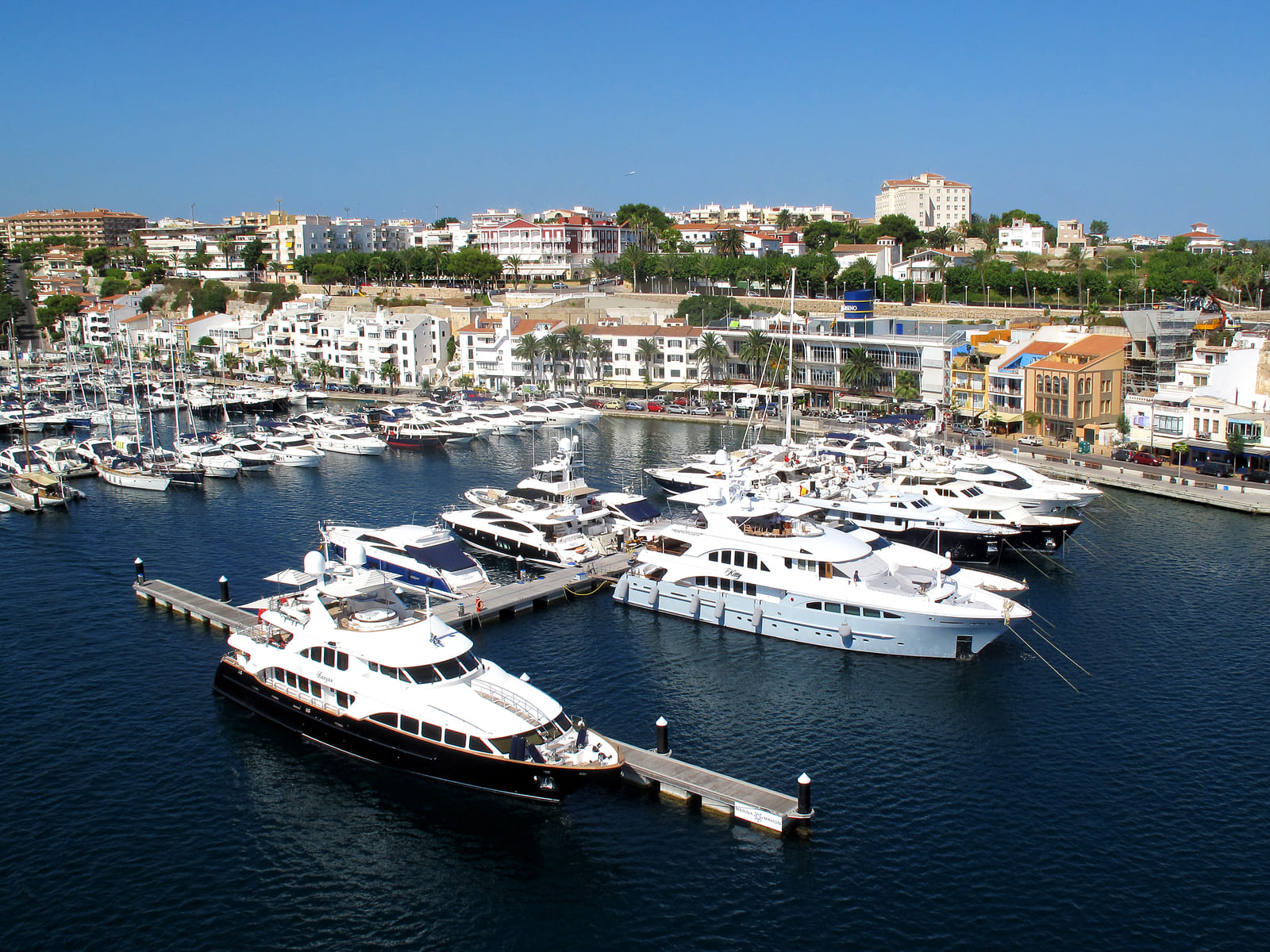 MARINA MENORCA, Spain - location, yacht rentals, nearest airport ...