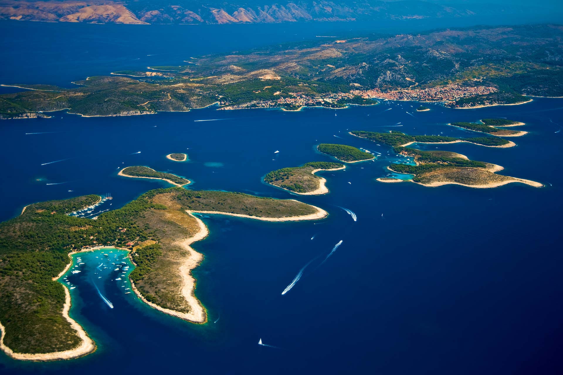 Cruising a charter boat around the Pakleni Islands – Sailing Click