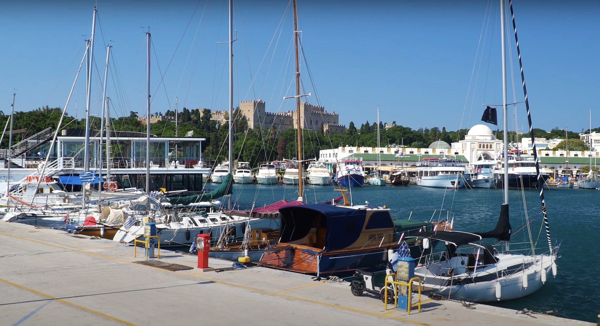Mandraki Rhodes Marina, Greece - location, yacht rentals, nearest ...